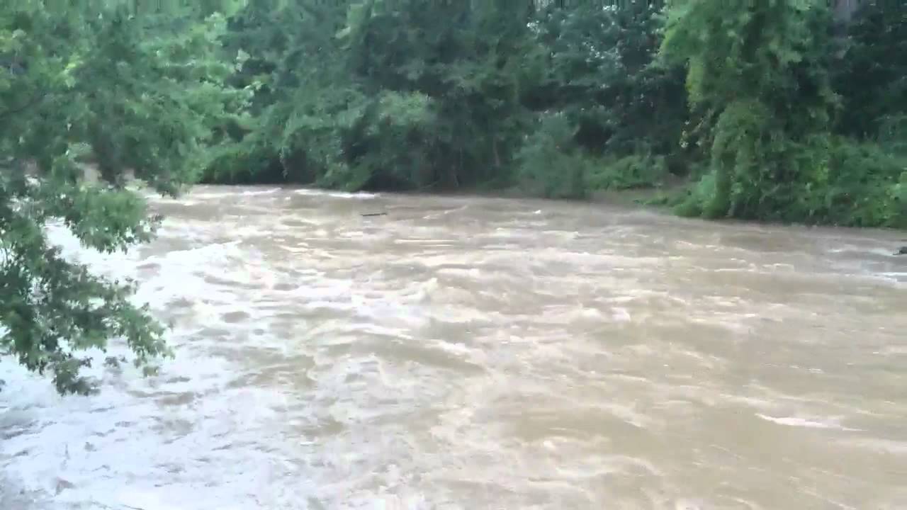 Fishkill Creek - Rail Bridge - YouTube