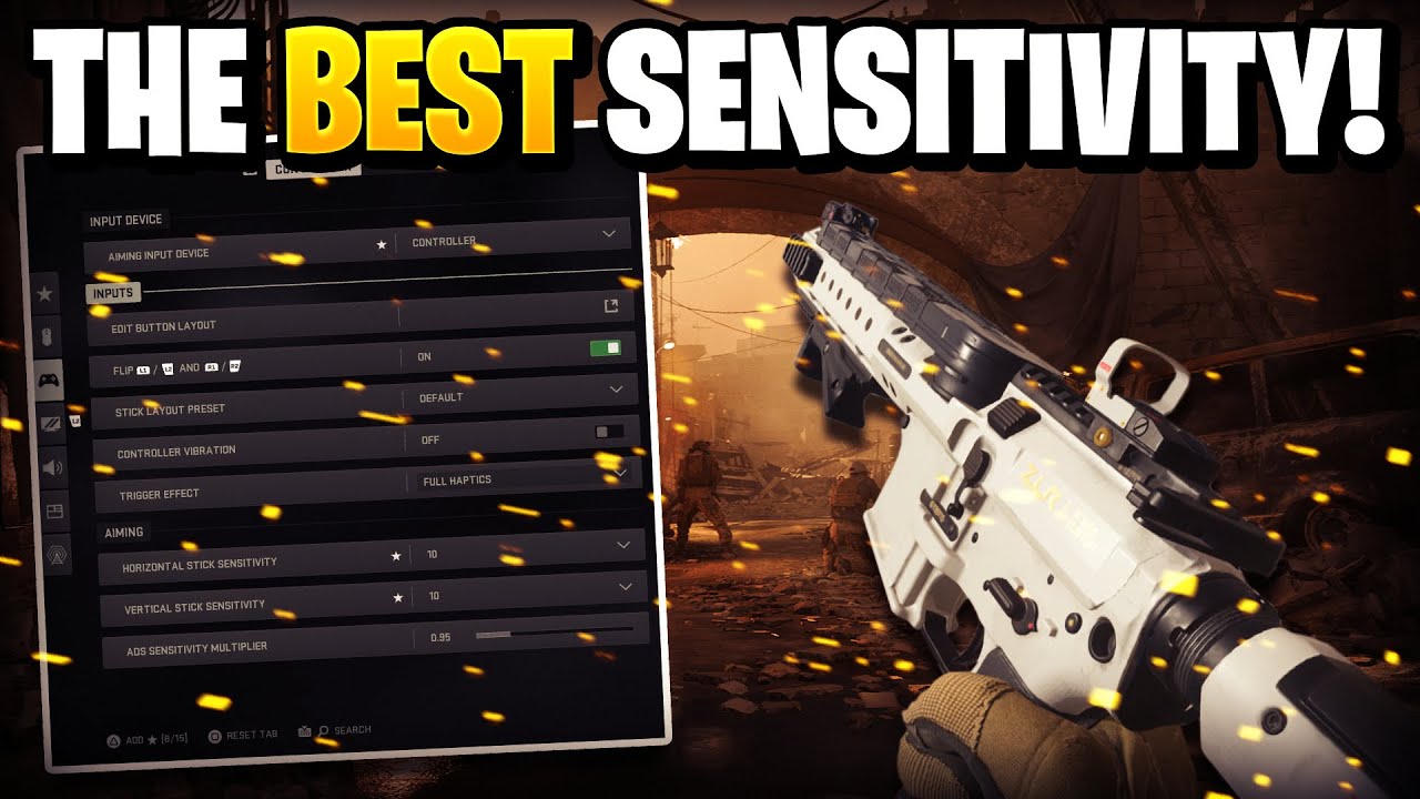 The BEST CONTROLLER Settings For Modern Warfare 2! (Sensitivity) - YouTube