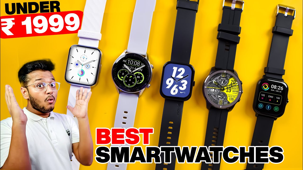 Best Premium Smartwatch Under ₹2000 : Calling, Heart Rate Tracking ...