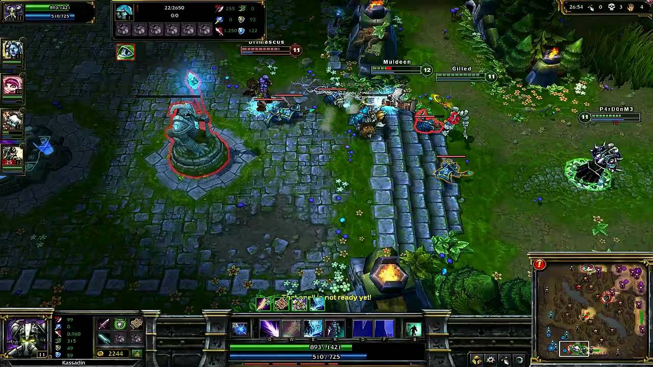 League Of Legends Beta Playthrough Gameplay - YouTube