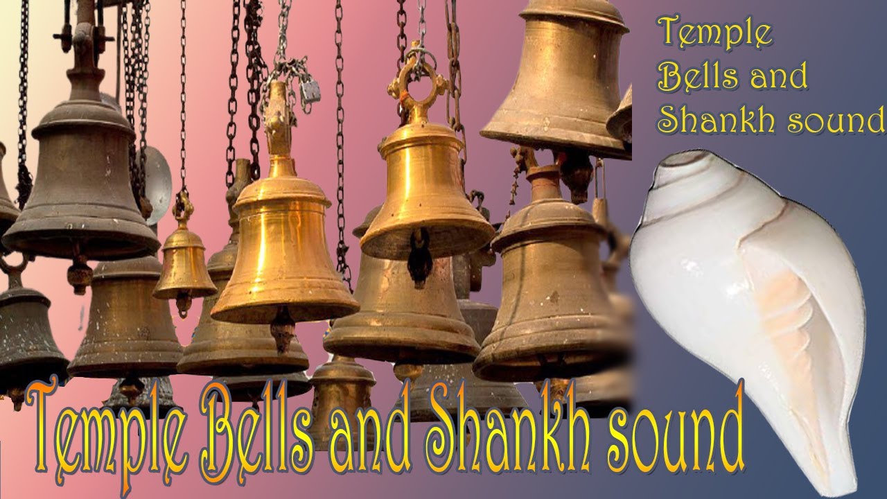 temple bells and shankh sound - YouTube