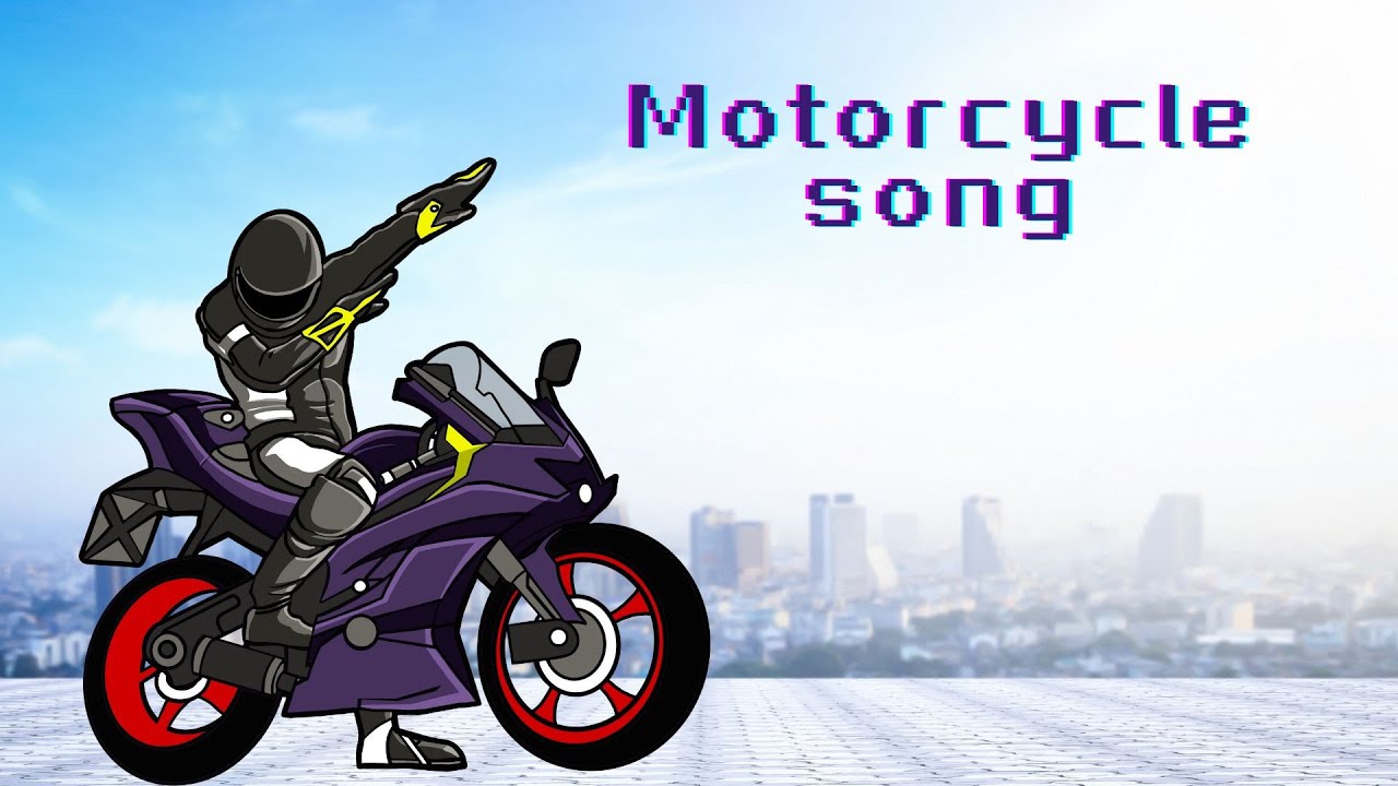 ll Motorcycle song ll 👌Creative nursery rhymes👌 Nursery rhymes that ...