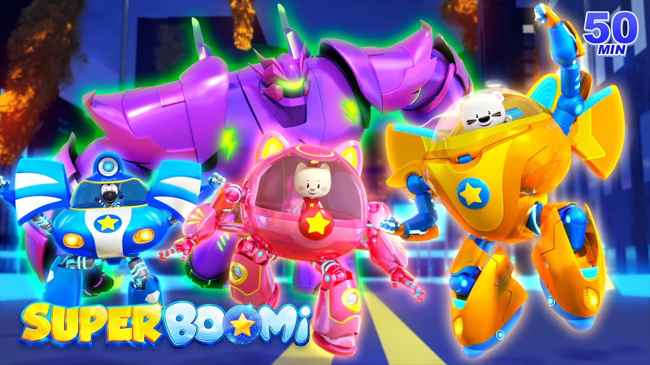 Ultra Robot Heroes Unite to Defeat Mega Bug!| Robot Cartoons | Kids ...