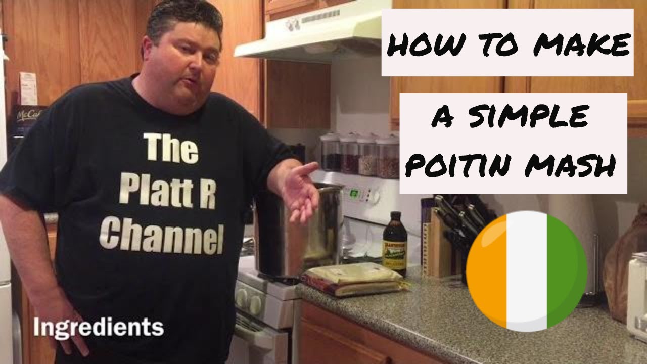 How to make a Simple Poitin Mash - YouTube