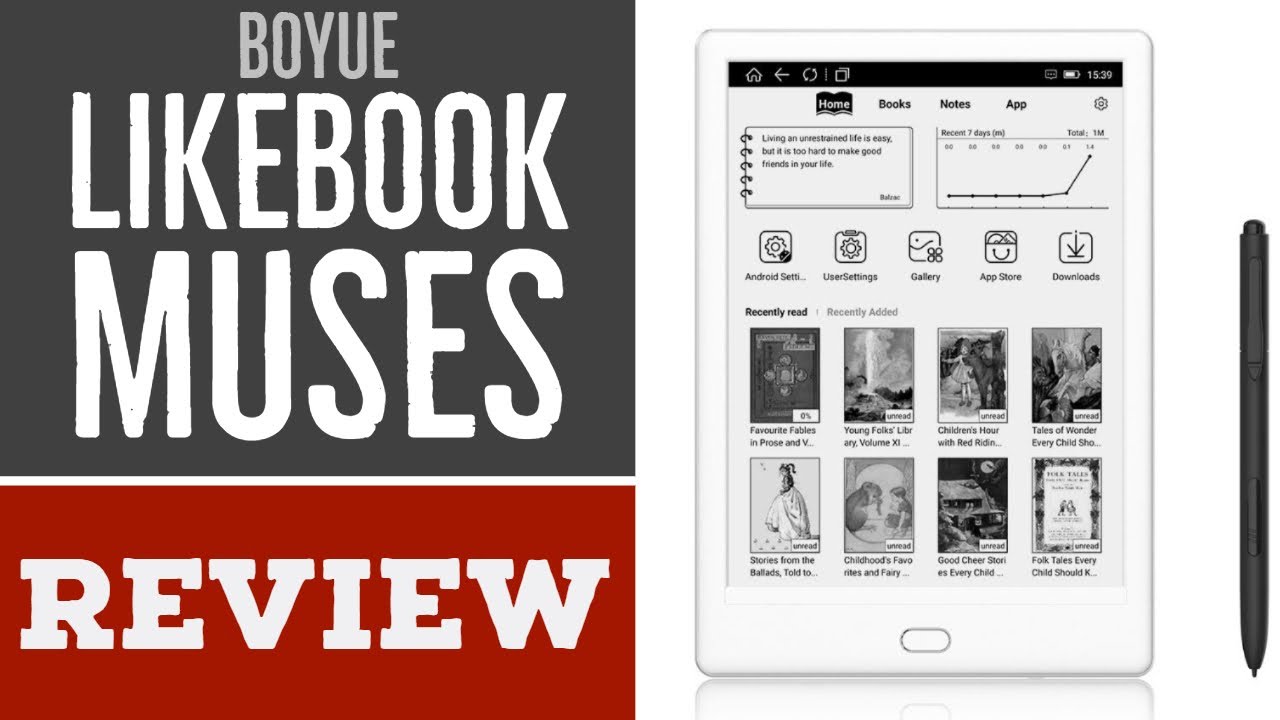 Boyue Likebook Muses: Review - YouTube
