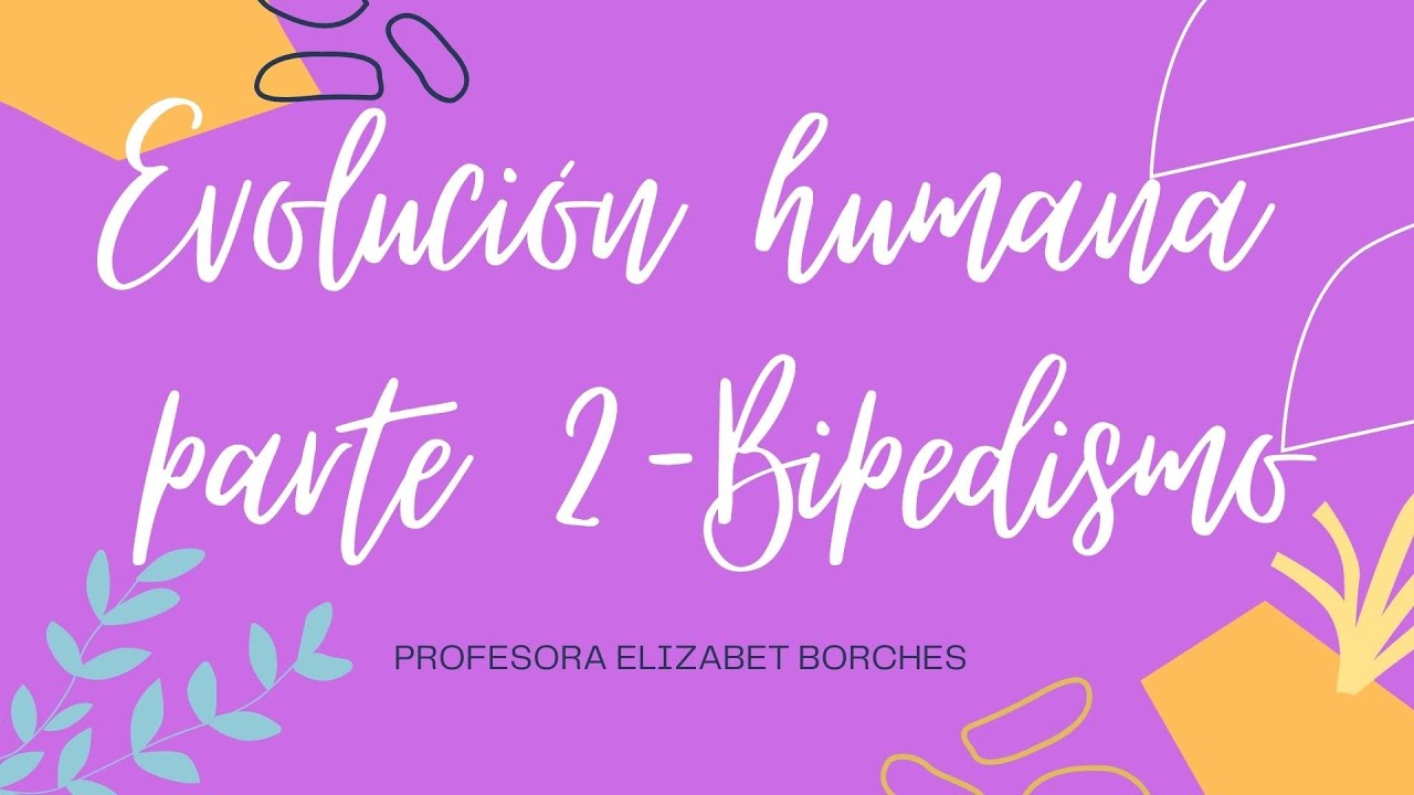 Evolución humana parte II- Bipedismo - YouTube