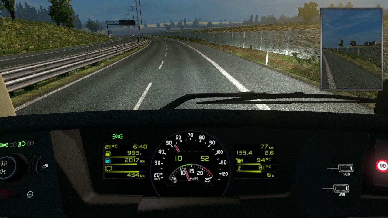 Volvo FH16 2012 custom All-In-One dashboard [WIP] - YouTube