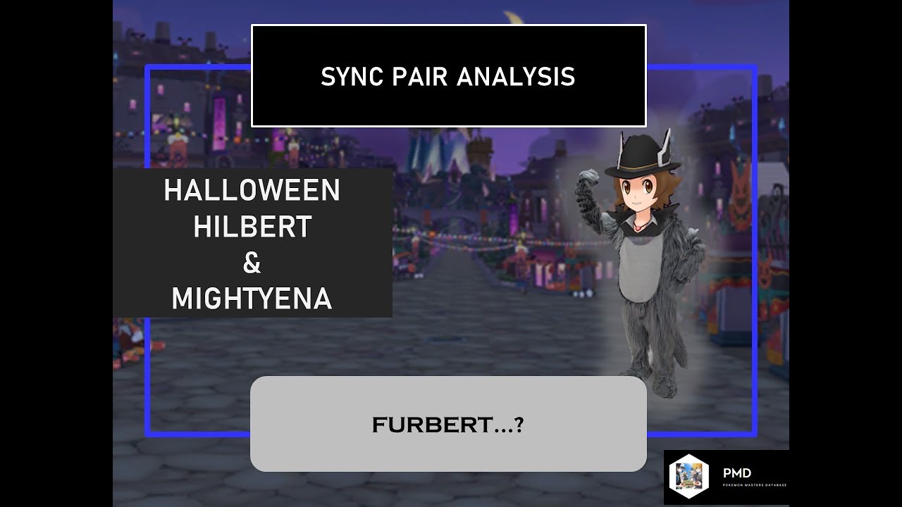 [Pokemon Masters] FURBERT? | Halloween Hilbert IN-DEPTH ANALYSIS - YouTube