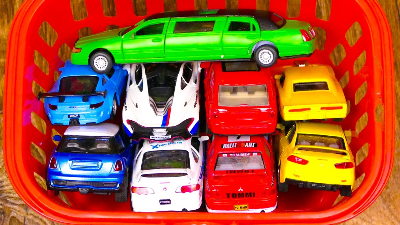 Big and Small Cool Toy Model Cars from the Box / Diecast Metal Scale ...