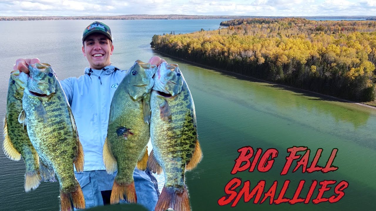 Northern Michigan Fall Smallmouth Fishing! - YouTube