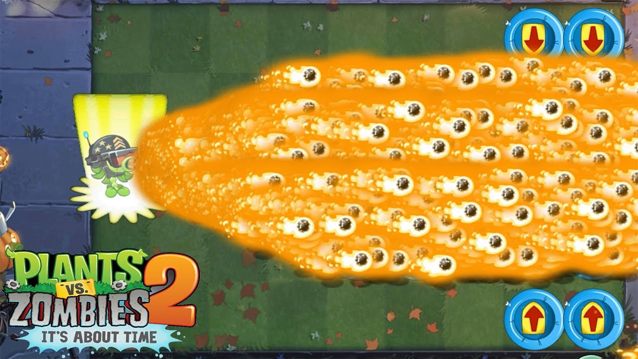 PvZ 2 100 Plant vs 100 Zombie - All Plants Level 1 Vs Halloween ...