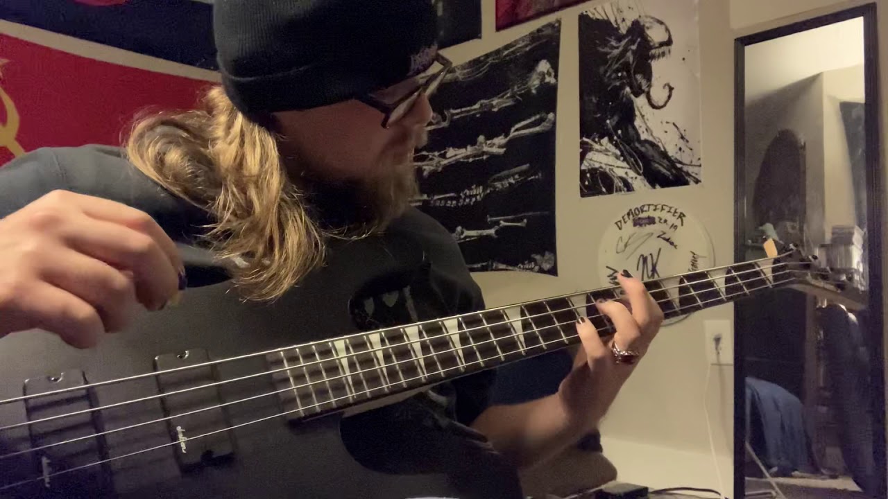 Seether ft. Amy Lee bass cover - YouTube