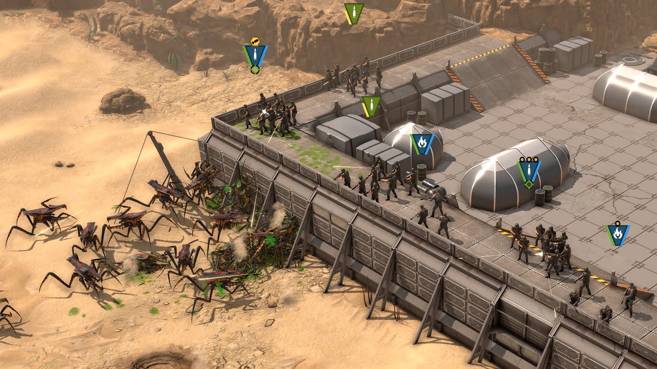 Starship Troopers Terran Command - v1.8 Gameplay (PC/UHD) - YouTube
