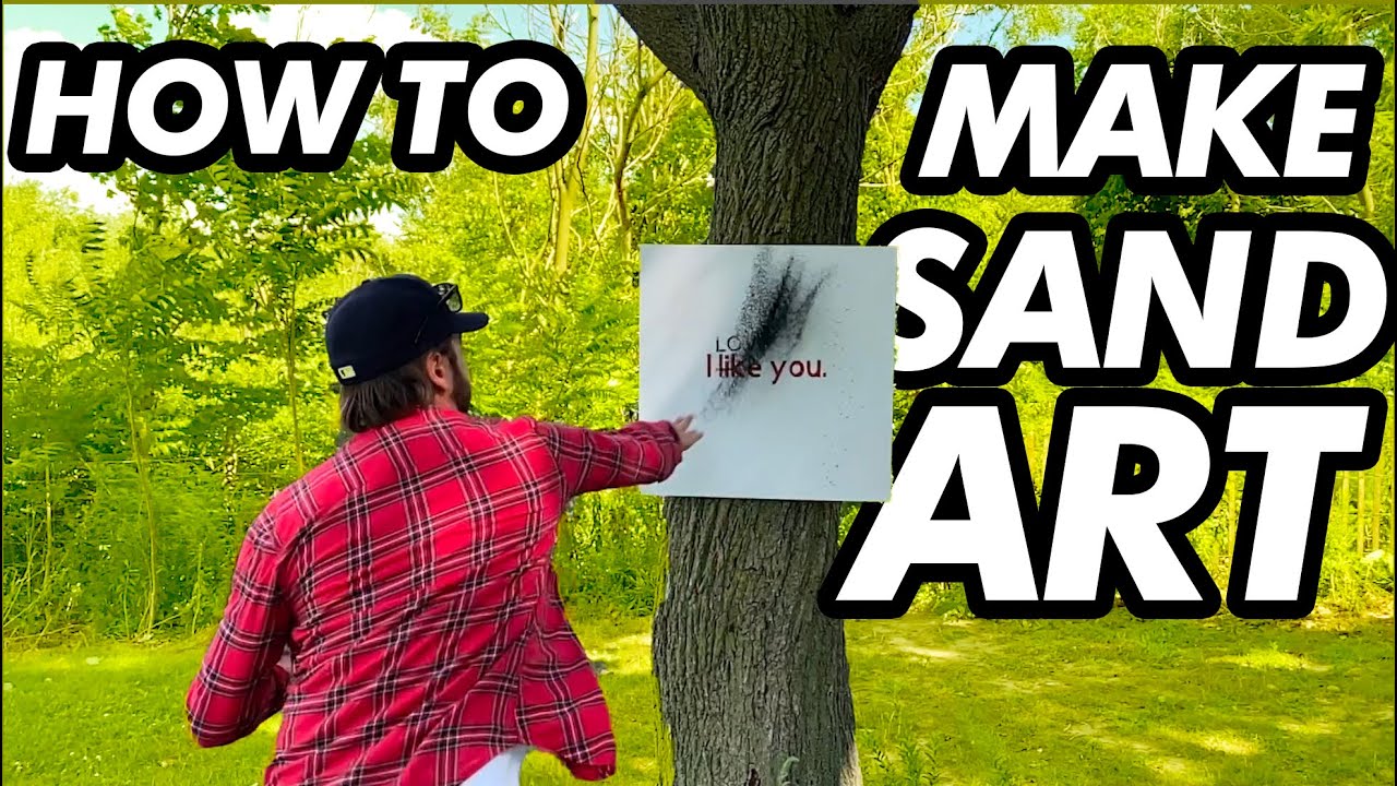 How To Make SAND ART! (As seen on instagram) - YouTube