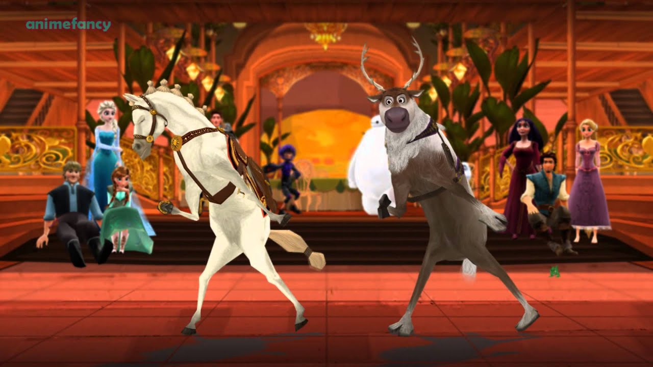 [MMD] Frozen X Tangled - Animals Wave [Dancing Episode 5] - YouTube