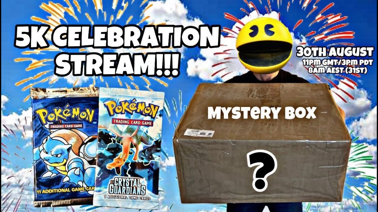 5K CELEBRATION!!! EX Crystal Guardians & HUGE Mystery Box Vintage ...