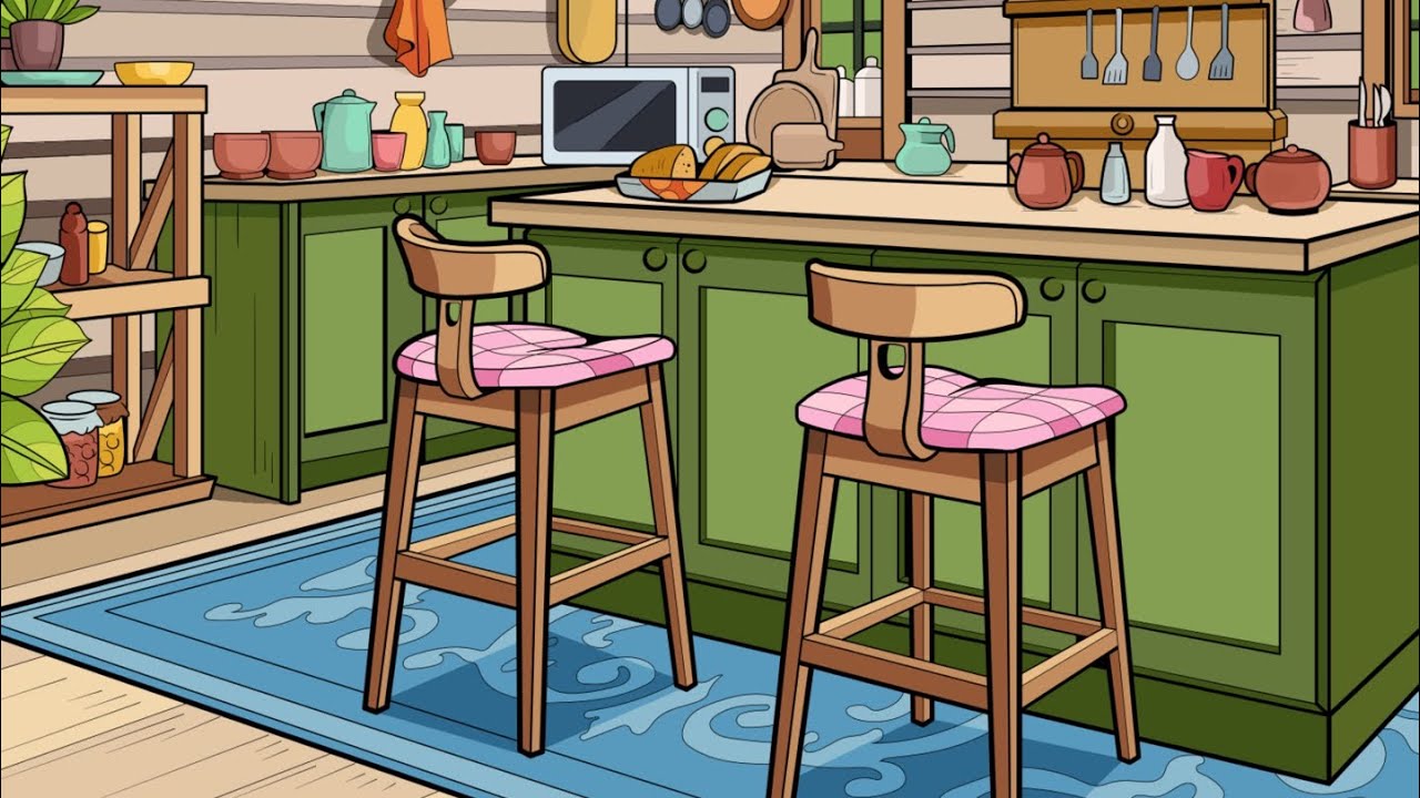 Zen Color Paint by Numbers app Modern Kitchen #colourwithme #coloring # ...