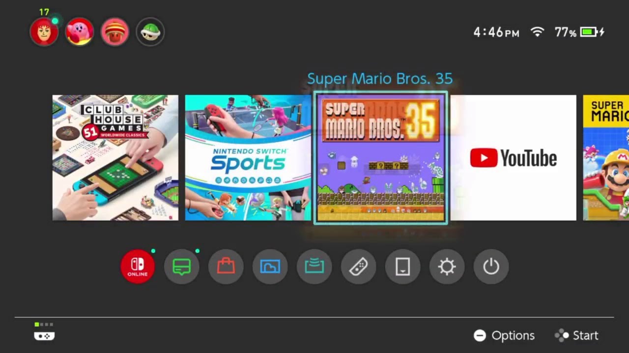 Nintendo Switch - Checking Out Super Mario Bros. 35 in 2025... (Viewing ...