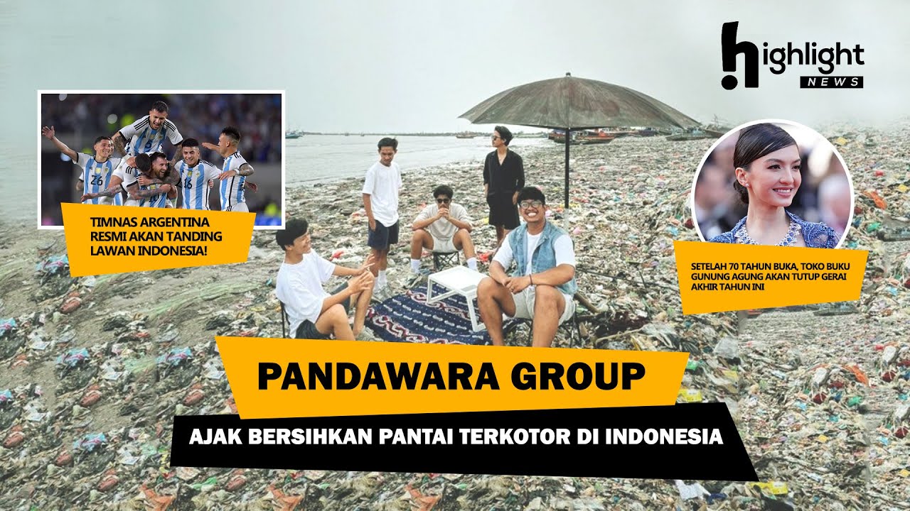 Pandawara Grup Ajak Bersihkan Pantai Terkotor Di Indonesia | Heboh ...