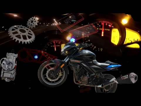 PRUEBA DE NS 200 CON $200.000 EN ACCESORIOS!💥🔥 VELOCIDAD FINAL?? - YouTube
