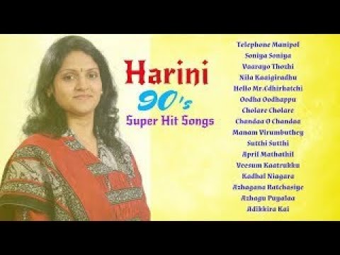 Harini 90_s Super Hit Songs - Best of Harini _ Love Song _ Romantic ...