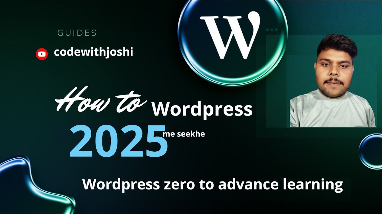 Wordpress zero to Advance Learning - YouTube