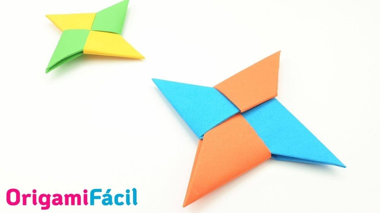 Estrellas Ninja De Origami