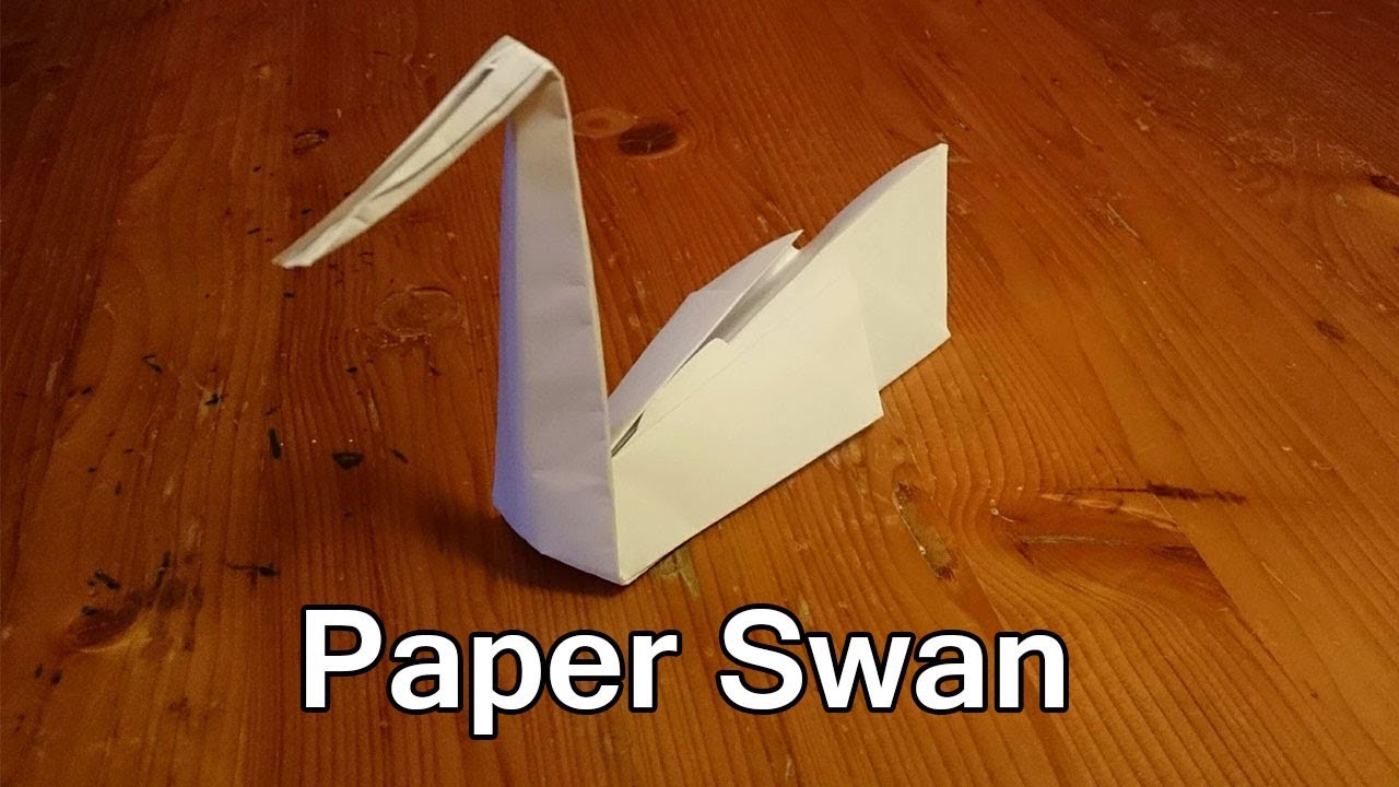 How To Make Paper Swan Step By Step Origami Swan Tutorial Easy YouTube How To Make Paper Swan Step By Step Origami Swan Tutorial Easy YouTube