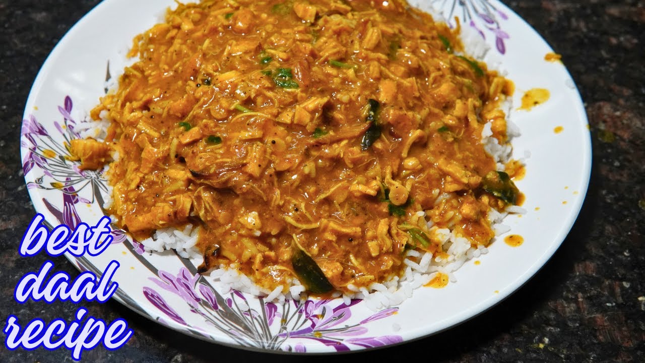 The best Daal Recipe | Chicken Daal | Paarupu Chicken - YouTube