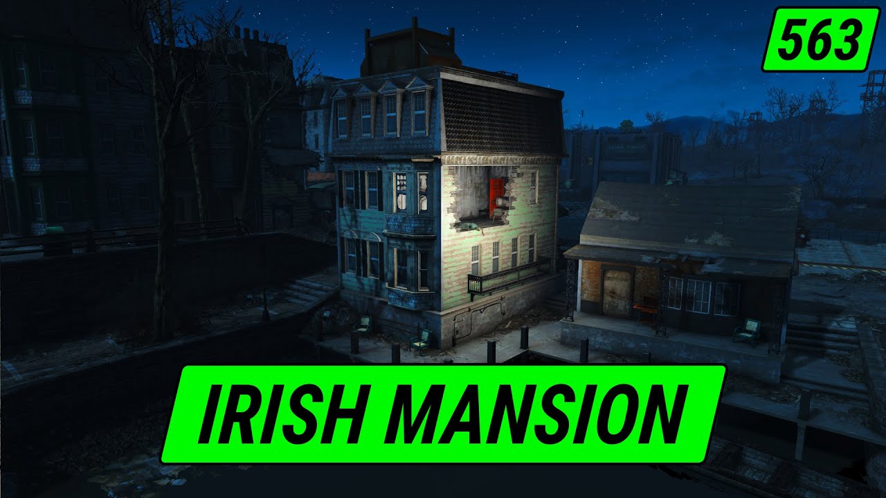 Irish Riverside Mansion | Fallout 4 Unmarked | Ep. 563 - YouTube