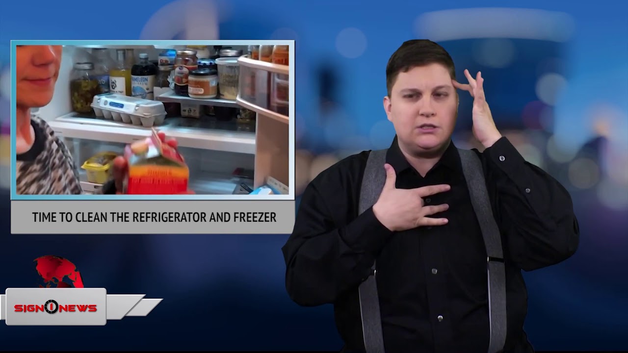 Time to clean the refrigerator and freezer (ASL - 1.6.18) - YouTube