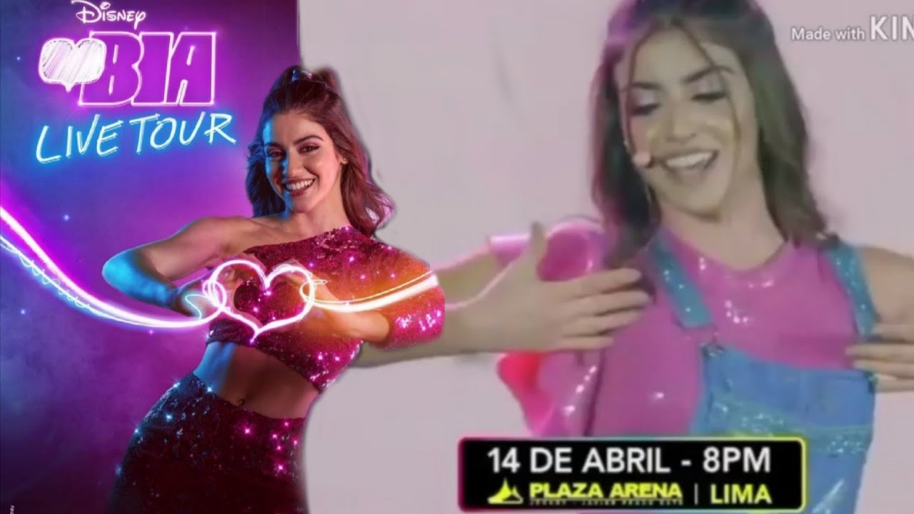 Bia live tour llega a Lima - Bía live tour - Disney Bía yt sing along ...
