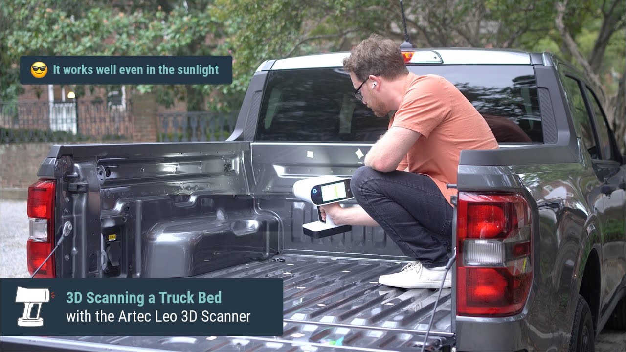 3D Scanning a Truck Bed with Artec Leo 3D Scanner - YouTube