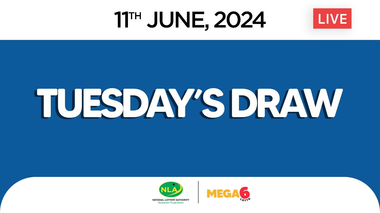 Mega6 Games Live Draw Tuesday, 11 June 2024 : Event 00272 - YouTube