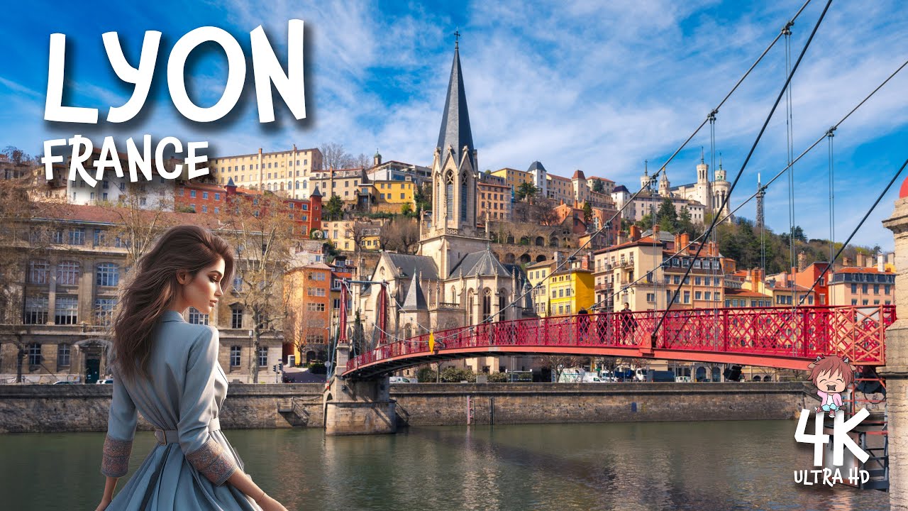 Vieux LYON, FRANCE 4K Virtual Travel Walk - YouTube