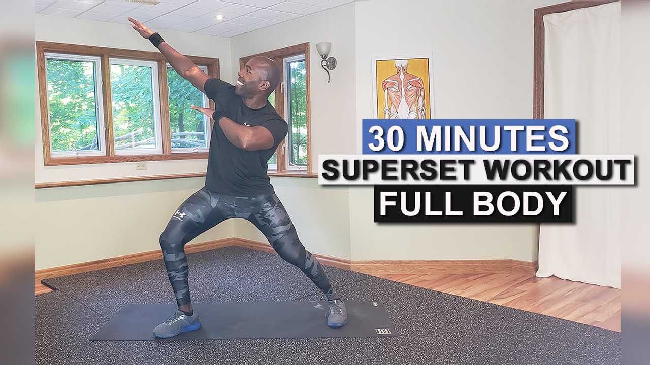 30 MIN INTENSE SUPERSET WORKOUT (FULL BODY) 💦 | BUILD ENDURANCE ...