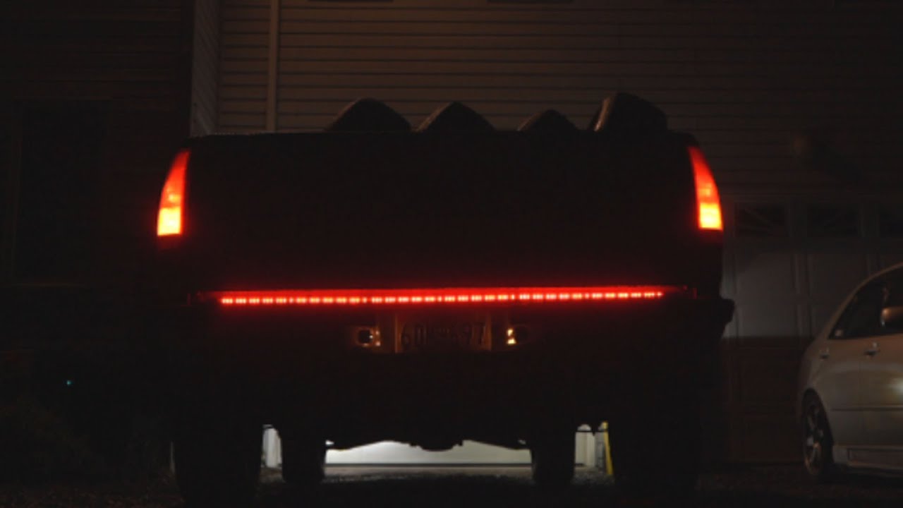 Installing A Tailgate Light Bar - YouTube