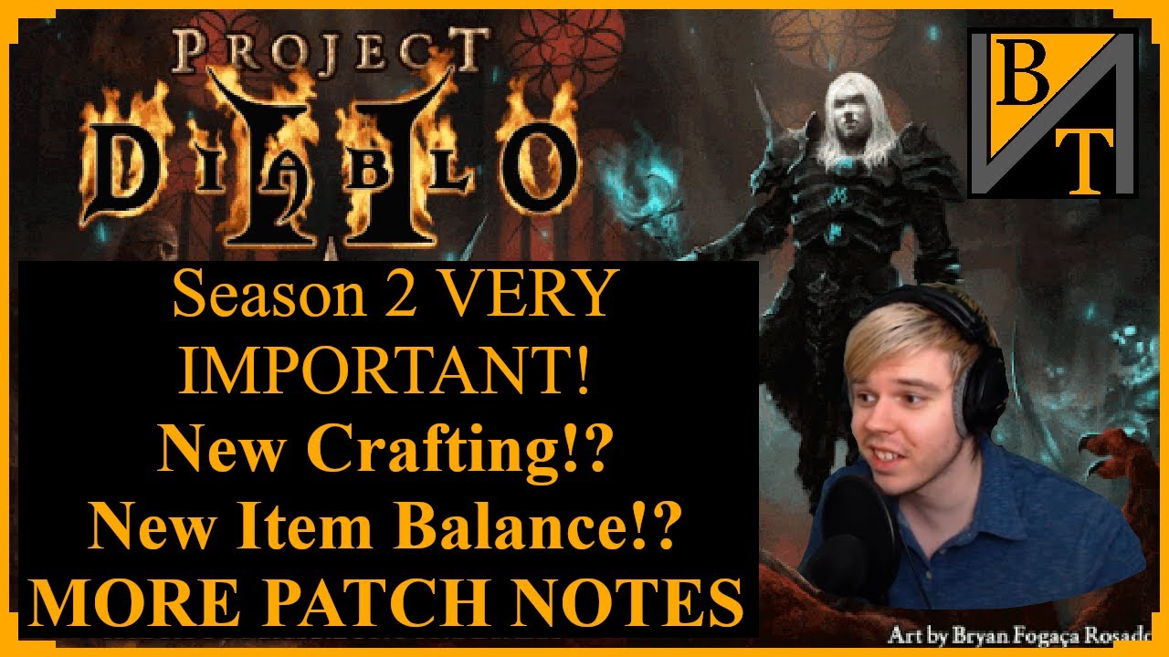 PD2 Season 2 Patch Notes Items and Crafting! Also Important Info! - YouTube