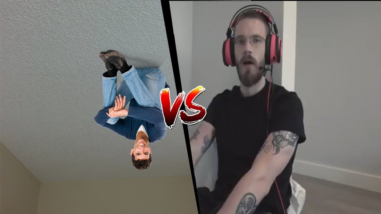Floor Gang (PewDiePie) vs. Ceiling Gang - YouTube