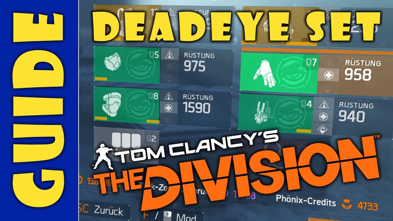 Guide Deadeye Build - Tödlich im PvP der Dark Zone und Last Stand ...