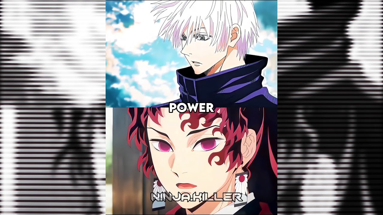 gojo vs demon slayer #onepiece #bleach #jujutsukaisen #demonslayer # ...