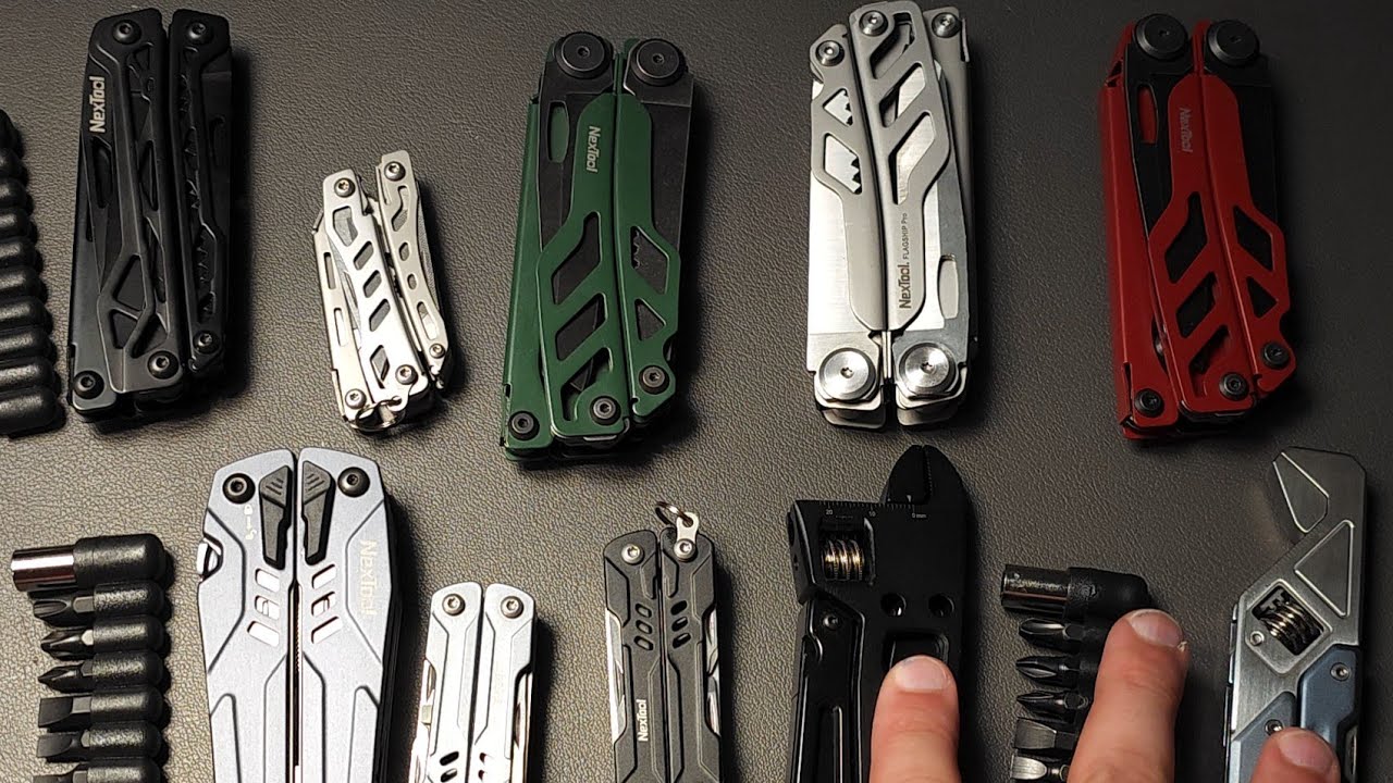 Buy a Nextool Multitool? (Taking a look at most of their lineup) - YouTube
