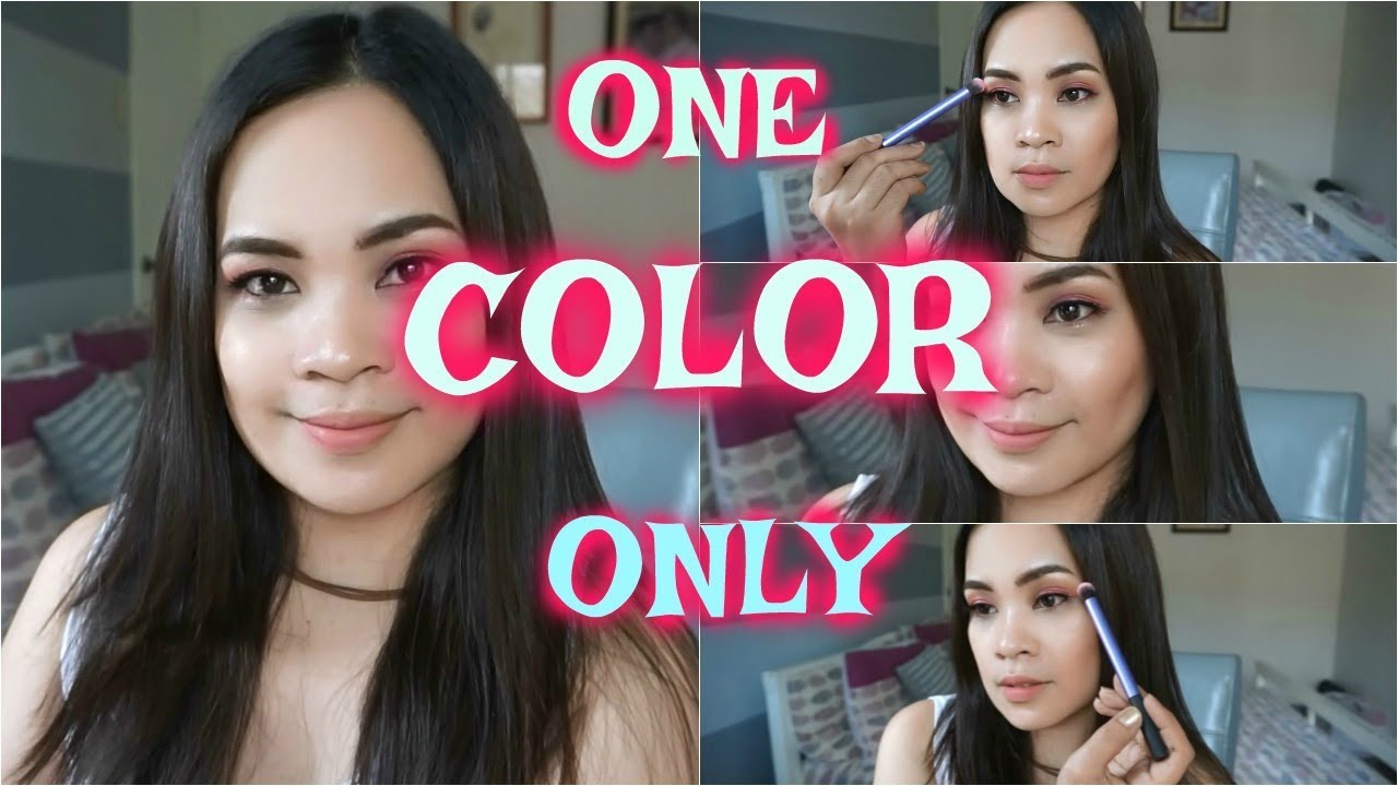 Simple One Eye Shadow Look - YouTube