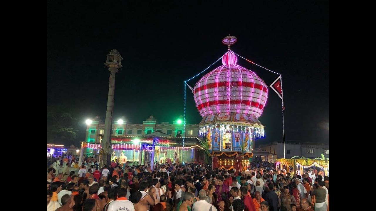 Ramaa Trivikrama Devara Sapthotsava - Boothrajara Pooje - Vadirajara ...