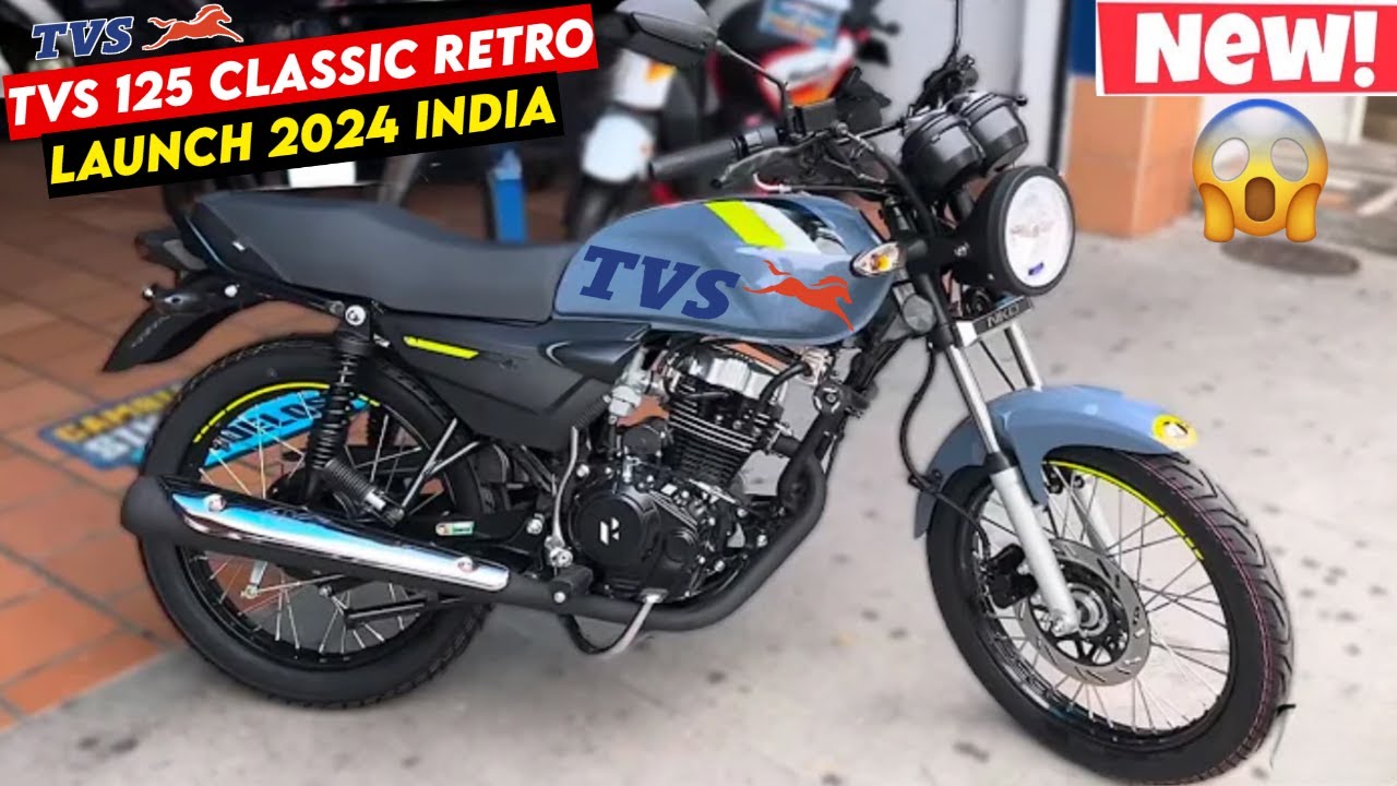 finally, tvs 125 retro classic bike launched in india 2024 |price,specs ...