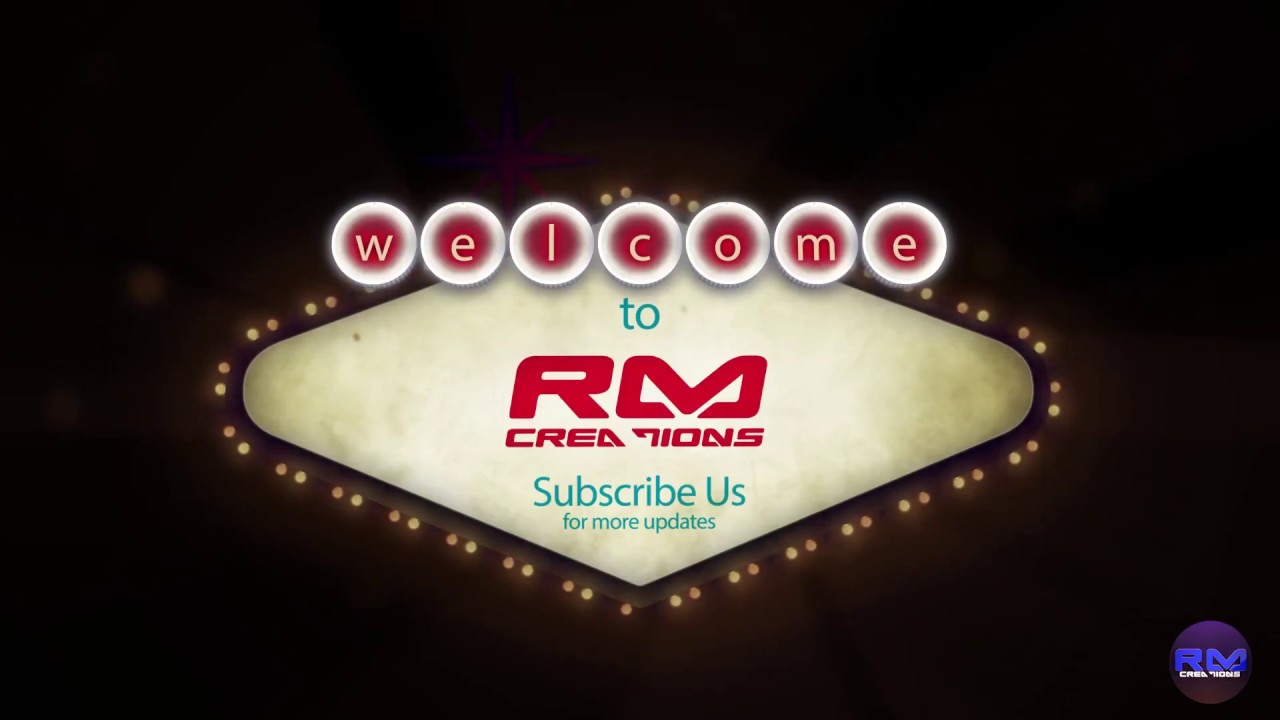 Welcome to RM Creations | by RMcreations - Used After Effects Template - YouTube