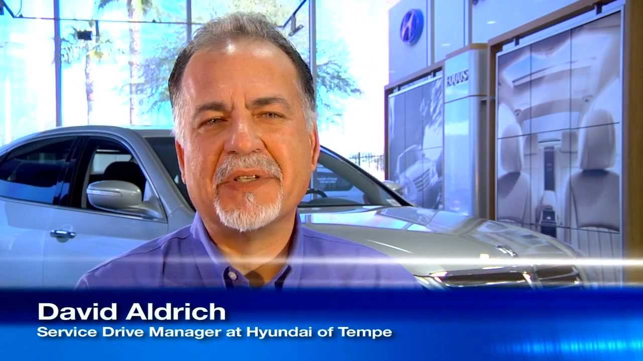 Meet David Aldrich - Service Drive Manager at Hyundai of Tempe - YouTube