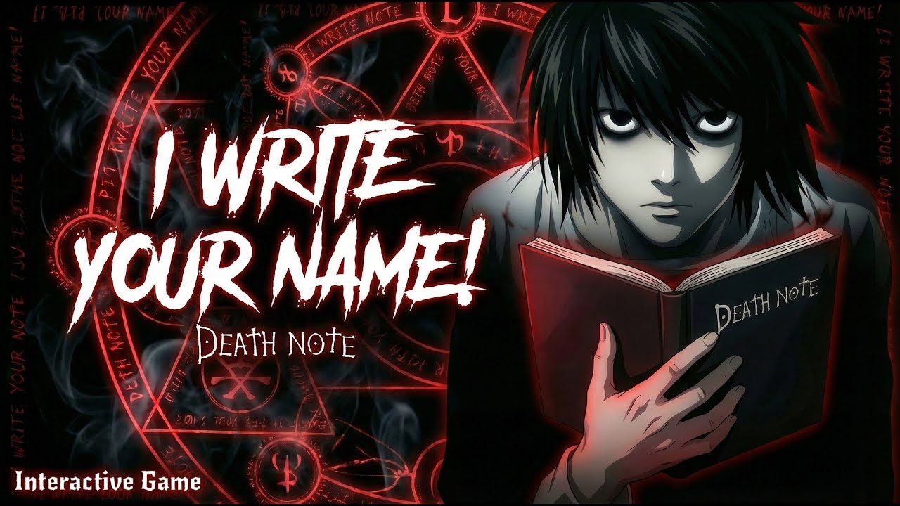 Death Note LIVE Game ️ - Type Your Name | Viewer Interactive Stream ...