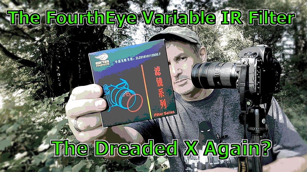 Variable Infrared Filter: FourthEye IR Fader - YouTube