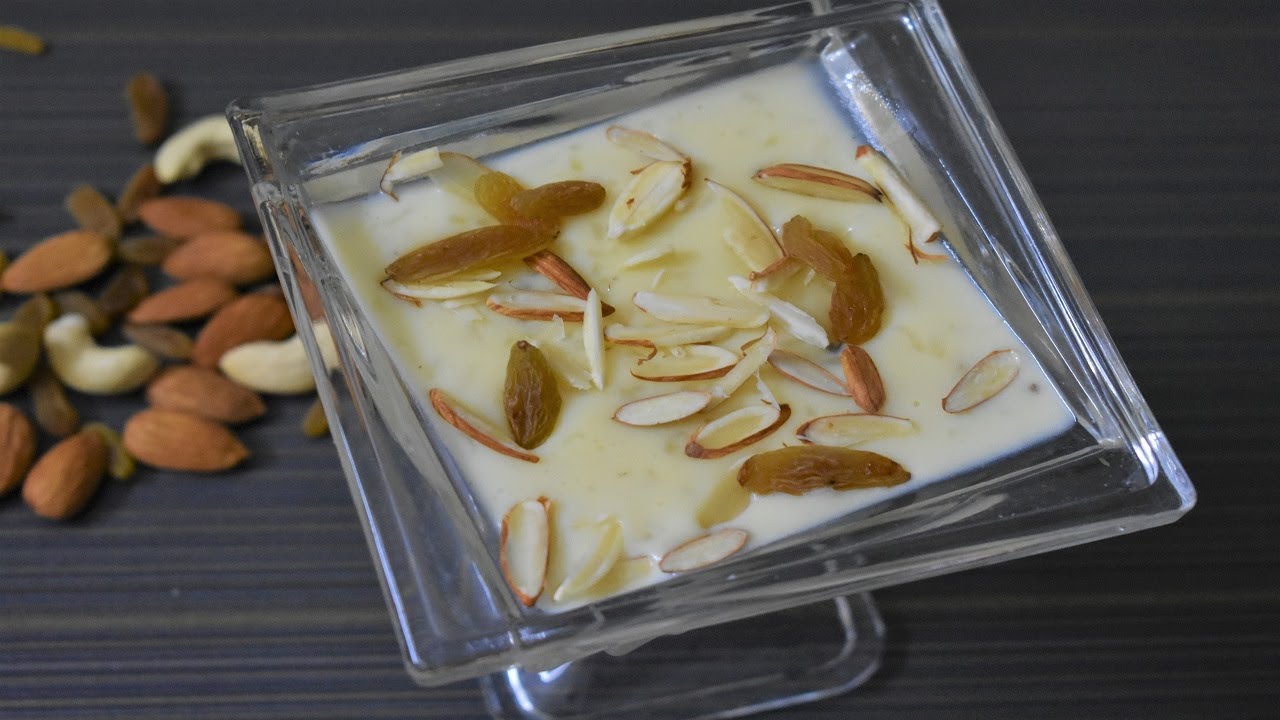 PAYESH RECIPE| PAYESH| DESSERT RECIPE - YouTube